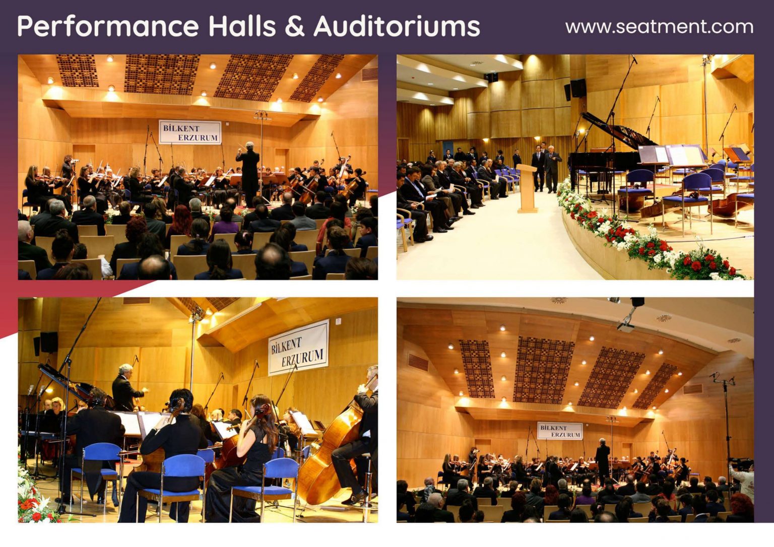 Conference Hall Seating - Seatment™ - Conference Seats & Chairs